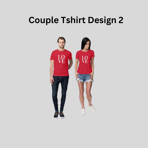 Couple Tshirt Design 2 - Formative Designs